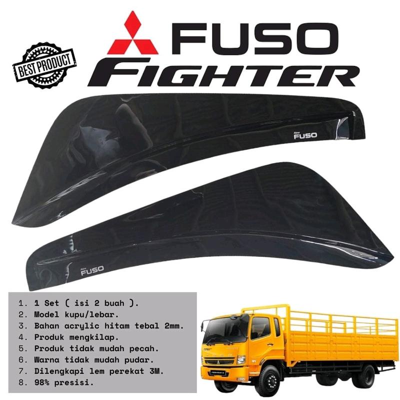 Talang Air Mobil Fuso Fighter Kupu-Kupu/Lebar Penutup Mobil - Shop ...