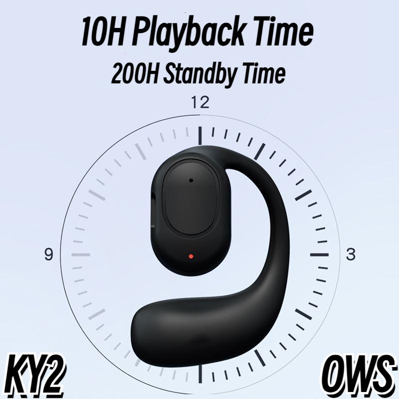 Fon Telinga Wayarles Bluetooth, OWS KY2, Fon Telinga Satu Telinga ...