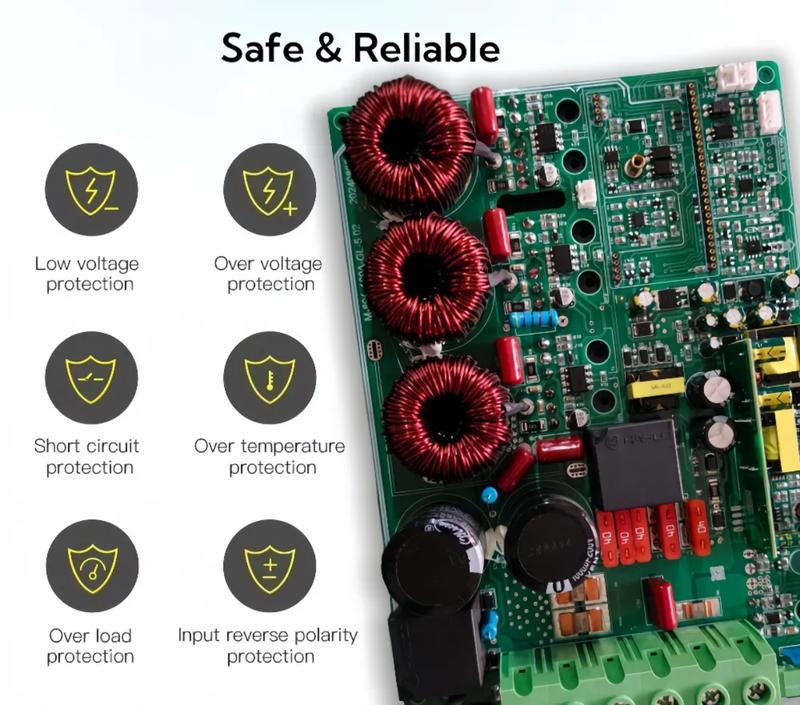MPPT 60A YINGKE SCC 12V 24V 48V Real Solar Charge Controller 175V PV ...
