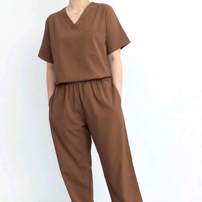 HTP Basics 5Pocket Unifit Scrub Suit(Unisex) Workwear Elasti - TikTok ...