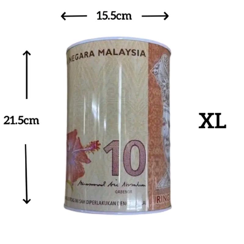 Tabung Duit Siling & Wang Kertas/Saving Money Box Kotak - TikTok Shop ...