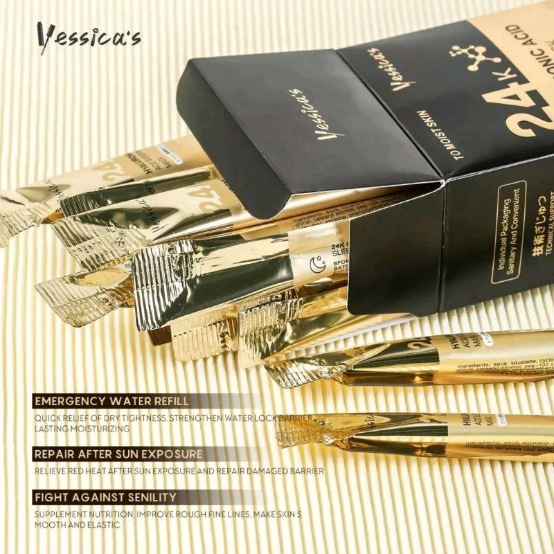 Yessica 24k Hyaluronic Acid Sleeping Mask - Shop | Tokopedia