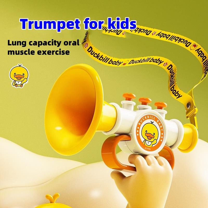 Mini Duckling YaYa Trumpet Children's Toy Blow Music - TikTok Shop ...