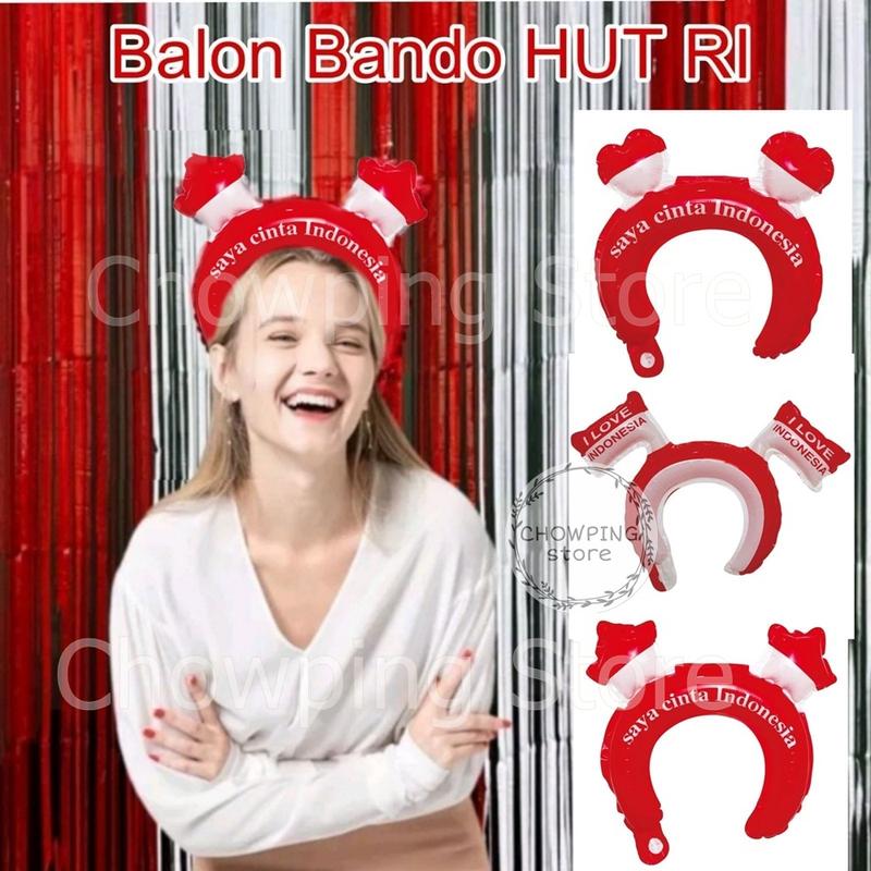 Balon Foil Bando Merah Putih Dirgahayu HUT RI - Shop | Tokopedia