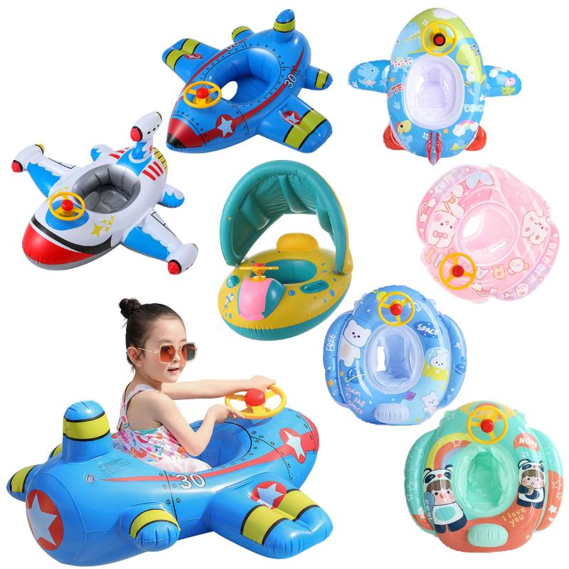 (1-6years) Inflatable Kids Swimming Ring Float Seat Float Pelampung ...