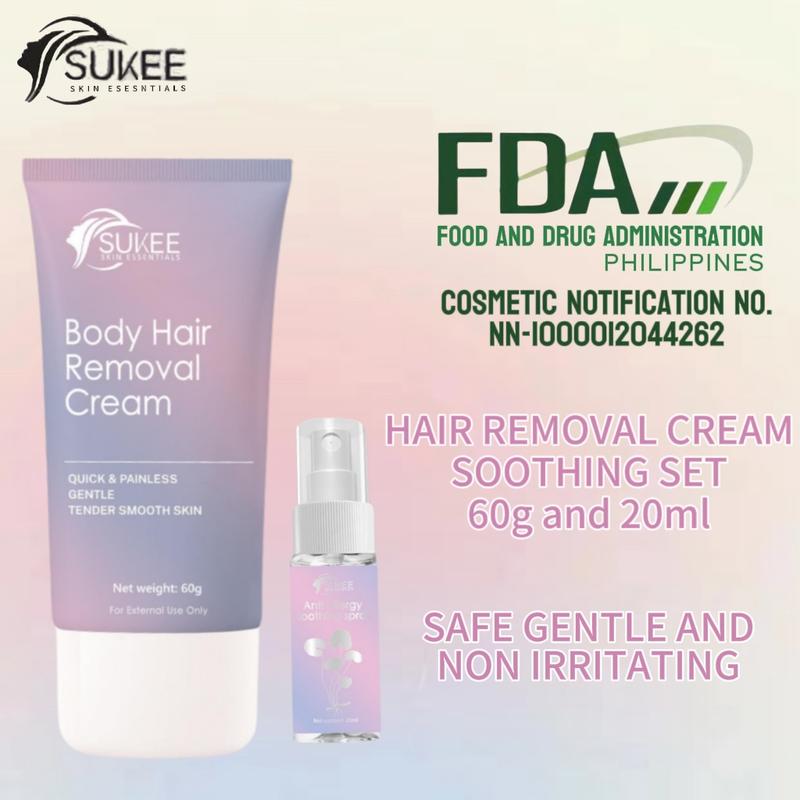 【COD】Sukee Skin Essentials Effective Hair Removal Cream for Men ...
