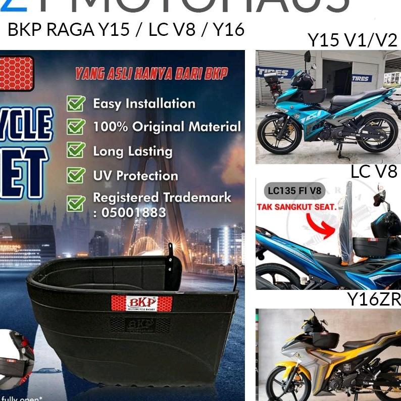 BKP RAGA BAKUL MOTOR Y15 V1 V2 / Y16 / LC V8 TAK SANGKUT SEAT - TikTok ...