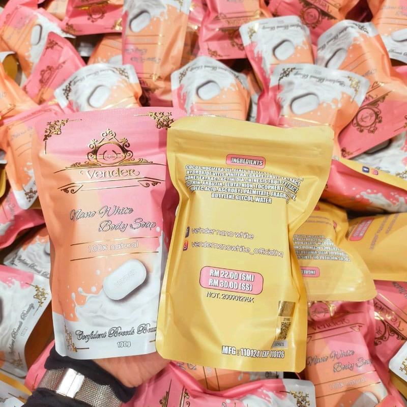 VENDER NANO WHITE BODY SOAP - TikTok Shop Malaysia