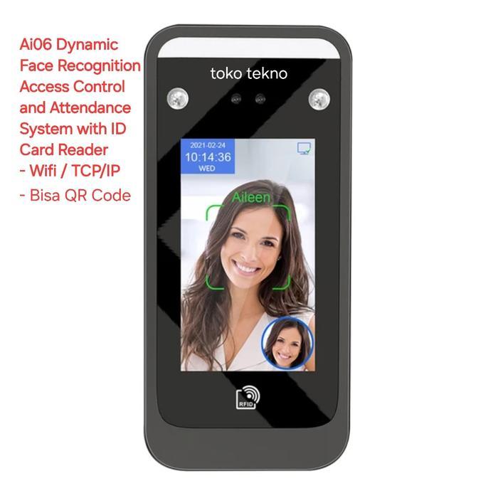 Jual READY AI06 DYNAMIC FACE RECOGNITION ACCESS CONTROL AND ATTENDANCE ...