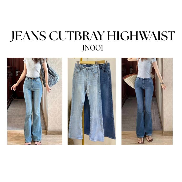 [GIVI FASHION 5] Kivi Garment Jeans Cutbray Wanita Highwaist - Shop ...
