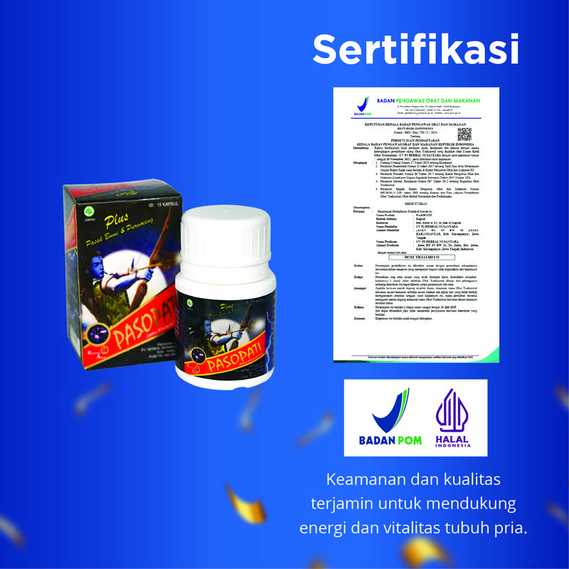 Pasopati Membantu Menjaga Stamina 15 Kapsul - Shop | Tokopedia