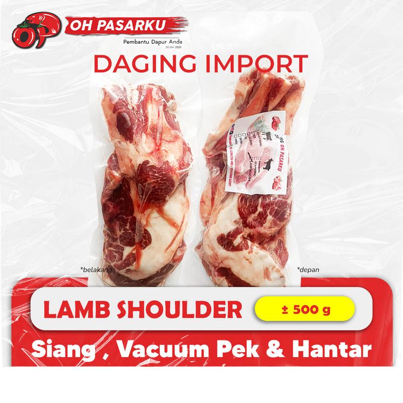Daging Lamb Shoulder Oh Pasarku (Potongan Slice/Keping) - TikTok Shop ...