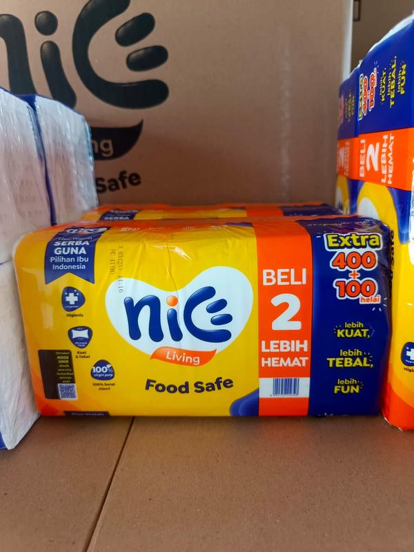 Nice Tissue Nice Banded 500 Helai / Tissue Nice banded 2 400+ 100 Helai ...