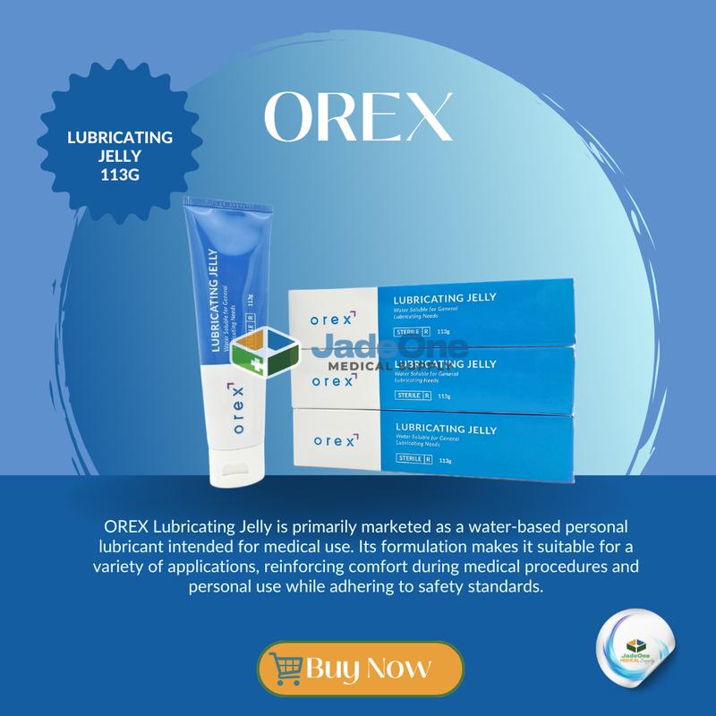 OREX Lubricating Jelly 113g - Lubricant intended for medical - TikTok ...