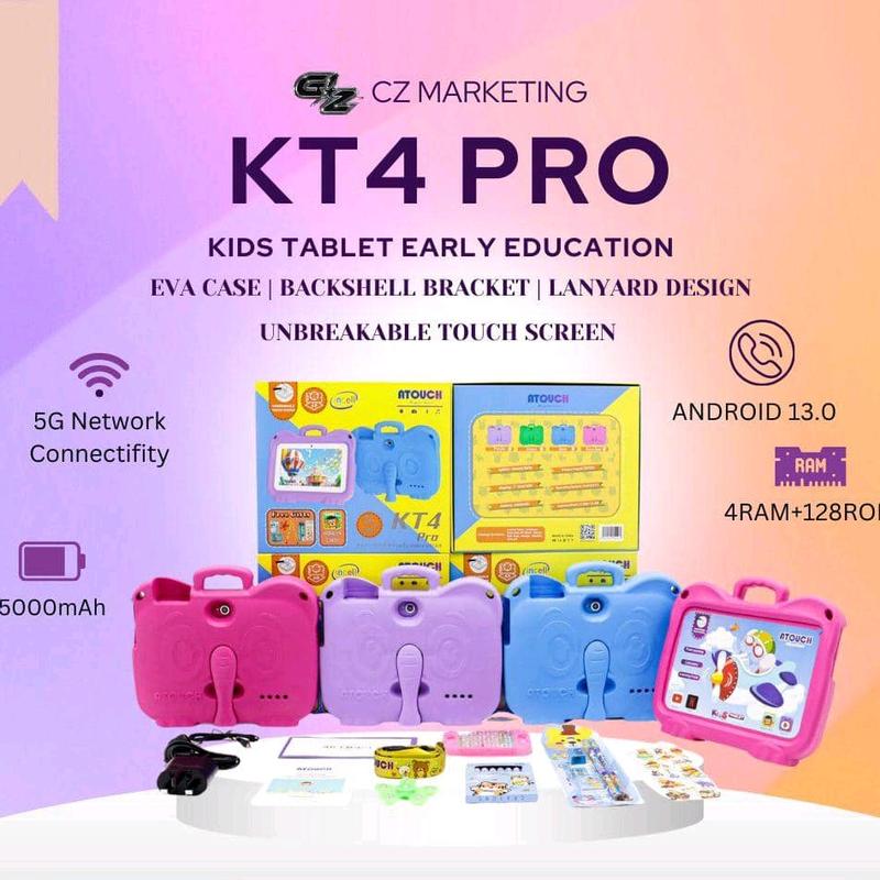 KT4 PRO , KIDS TABLET EARLY EDUCATION , 4GBRAM+128GBROM , 5000 - TikTok ...