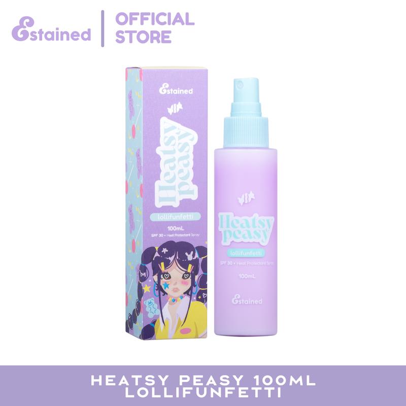 Estained Heatsy Peasy Lollifunfetti: Heat Protectant Spray with ...