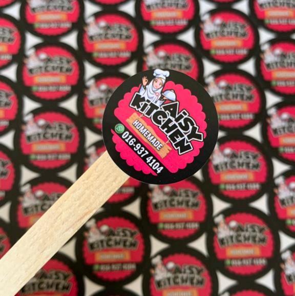 Sticker Pelekat Produk Minimum Kuantiti 100 PCS Sahaja Harga - TikTok ...