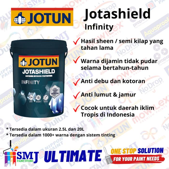 Promo Cat Tembok Eksterior Jotun JOTASHIELD INFINITY Tinting 20L ...