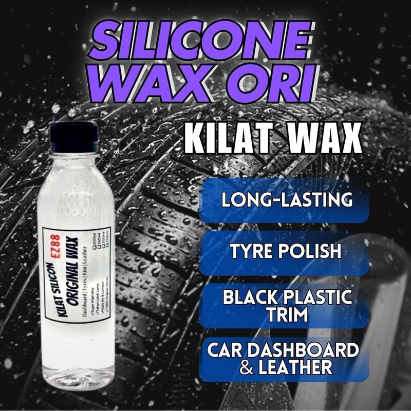 Wax Silicon Original Polish Tayar & Dashboard pure silicone - TikTok ...