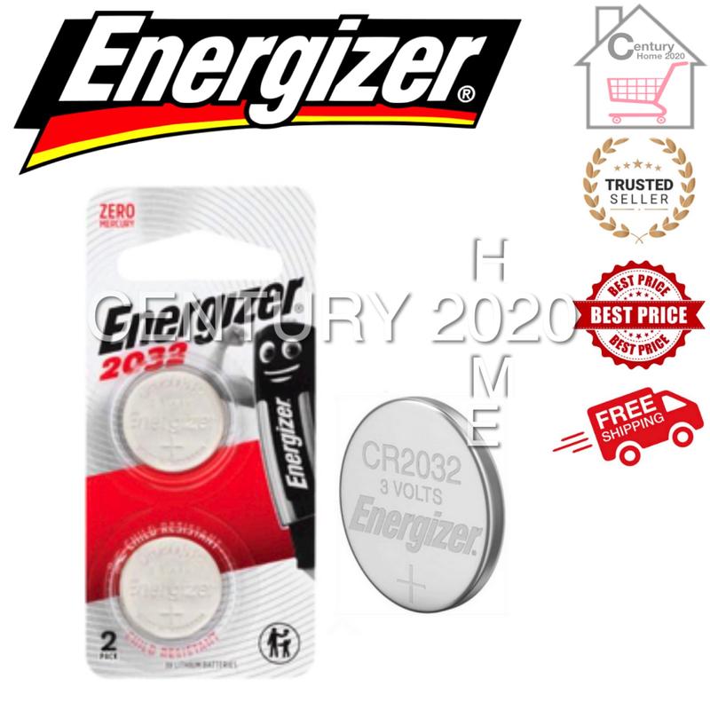 ENERGIZER CR2032 Lithium 3V Battery BS2 2pcs/pack - TikTok Shop Malaysia