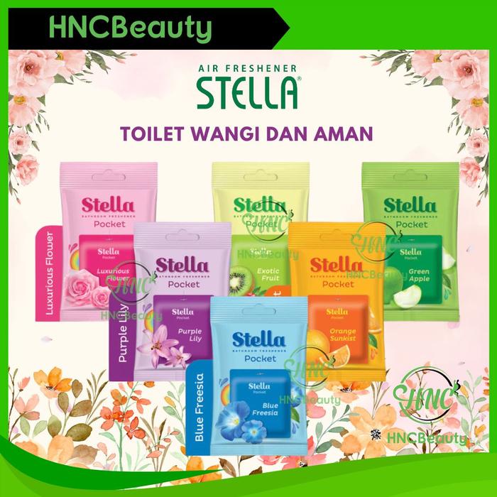 Jual Stella Fresh Pocket Bathroom 10gr / Pengharum Kamar Mandi - Exotic ...