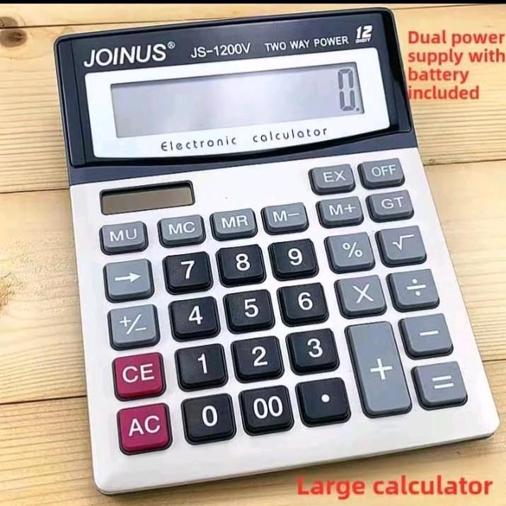 CALCULATOR ORIGINAL 1200V REAL CALCULATION ELECTRONIC CALCULATOR ...