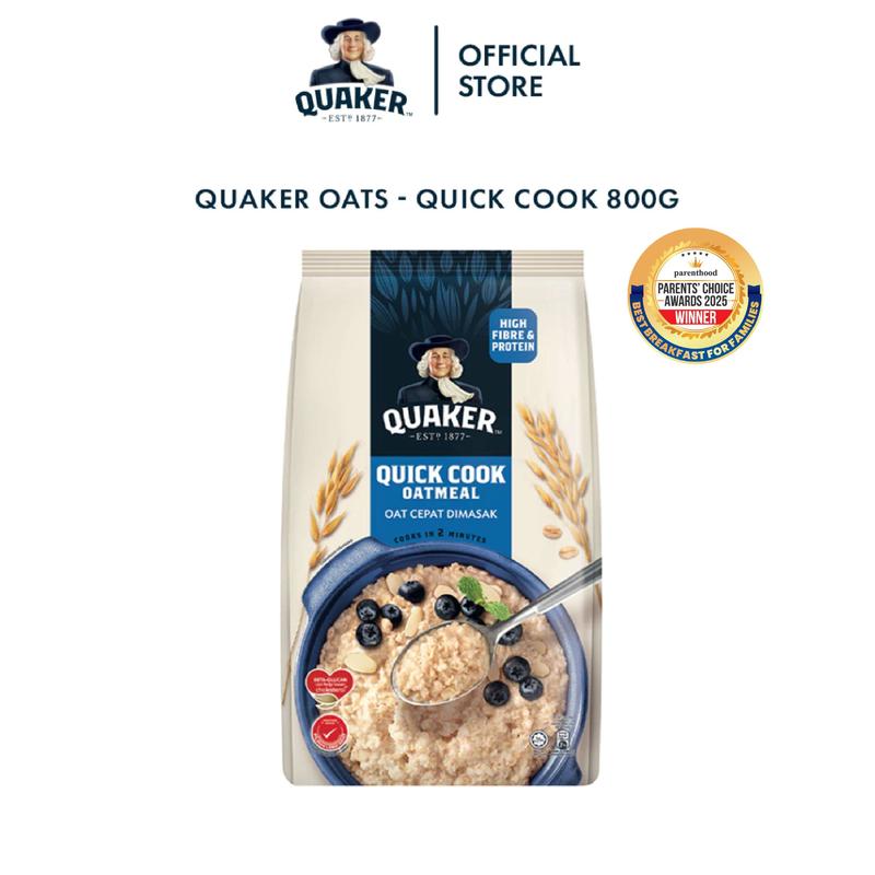 Quaker Quick Cook Foil (800g) / Quaker Oat Cepat Dimasak (800g ...