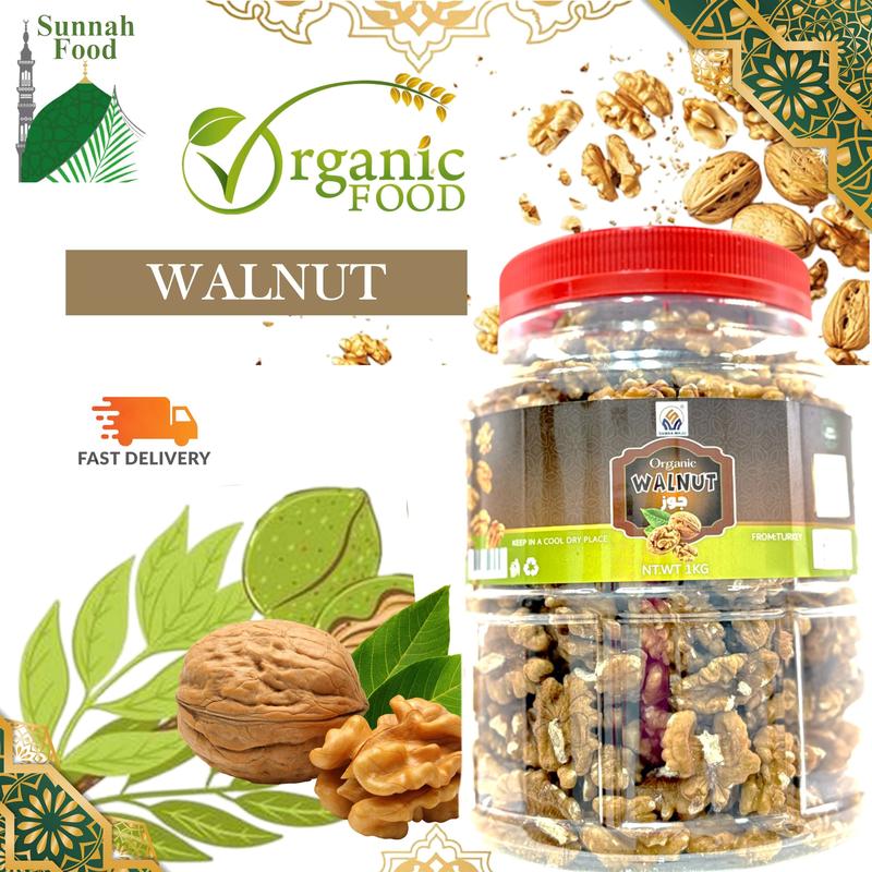 Walnut USA Premium (Unsalted) Raw Ready to Eat Food Nuts Snacks ...