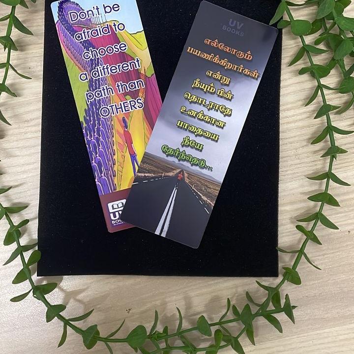 Bookmarks TAMIL & ENGLISH Front & Back Stationery - TikTok Shop Malaysia