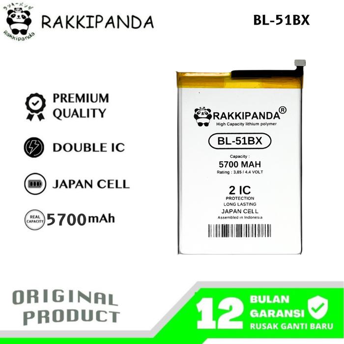 Promo RakkiPanda BL-51BX Compatible With Infinix Hot 10 X682/Hot 11 ...