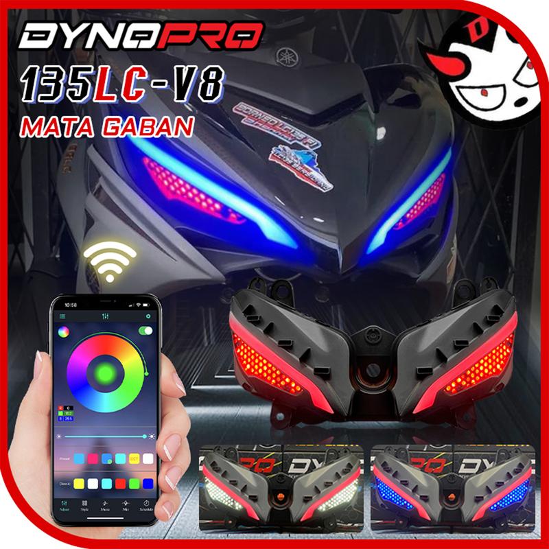DYNOPRO LC135 FI V8 MATAGABAN PILOT LIGHT LED EAGLE EYE LC13 - TikTok ...