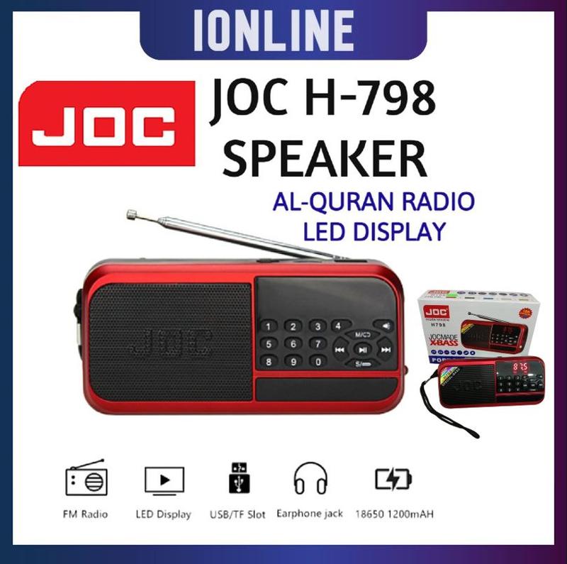 #Stok sedia MP3 Radio Digital Boleh Dicas Semula Mudah Alih JOC ...