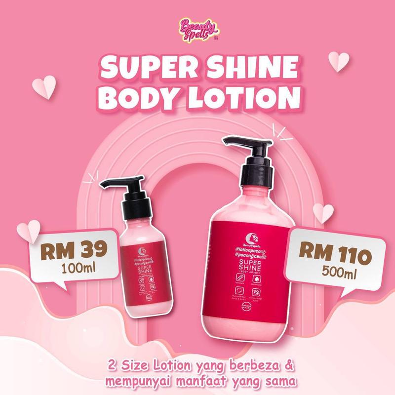 Super Shine Body Lotion - TikTok Shop Malaysia