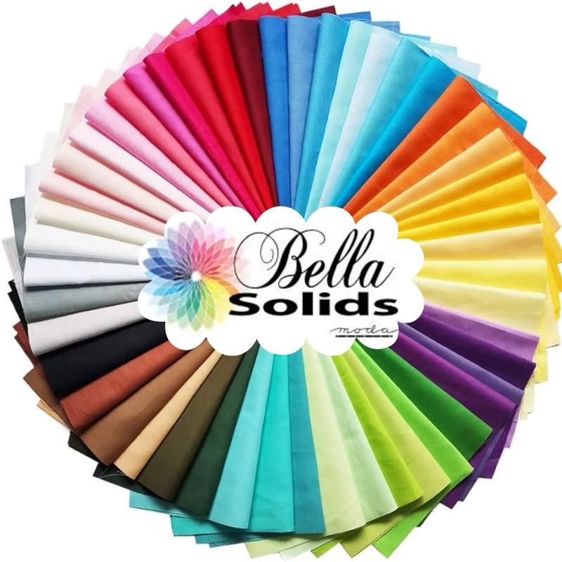 Moda – Bella Solids Cotton Fabric *Sell By Yards (Assorted Colors) - TikTok Shop Singapore