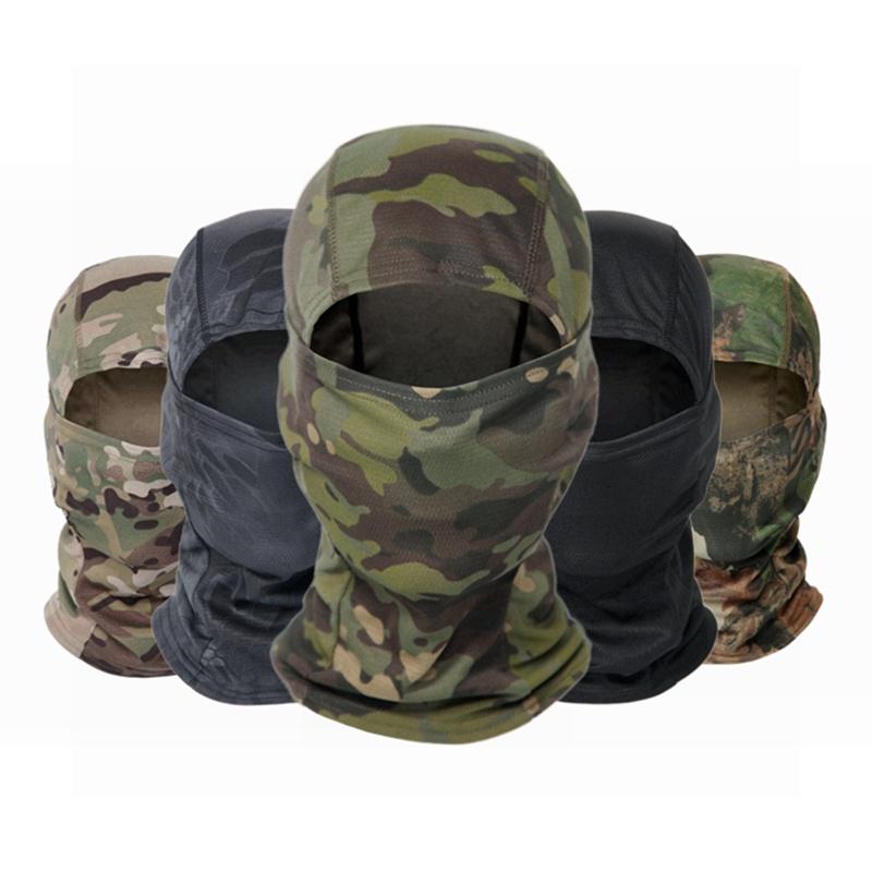 Fishing Cycling Sunshade Outdoor Headscarf Tactical Camo Balaclava ...