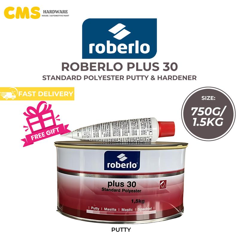 ROBERLO Putty Standard Polyester Plus 30 Putty Body Filler Simen ...