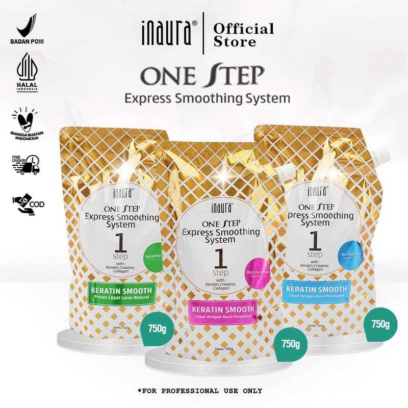 Inaura One Step Express Smoothing Relaxer cream step 1 (Resistant ...