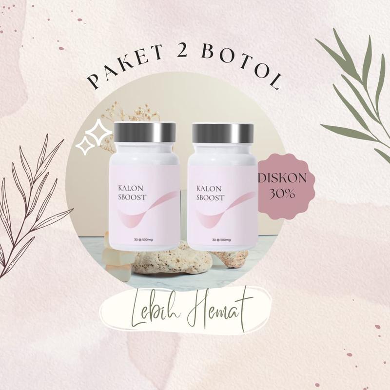 ( Paket 2 Botol ) Kalon Sboost Premium isi 30 Kapsul - Garciana - Shop ...