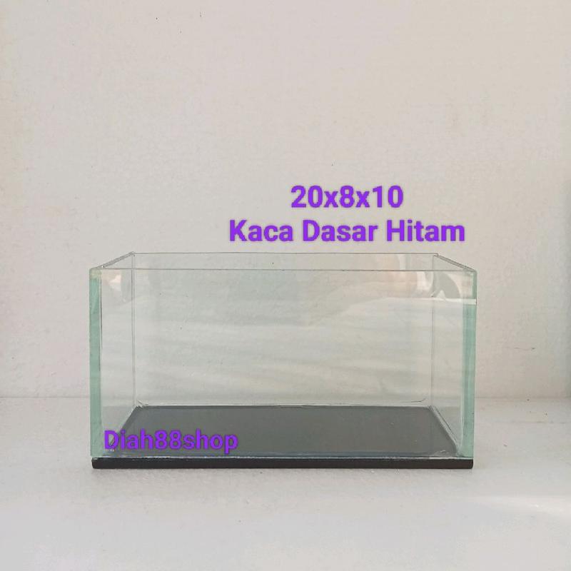soliter cupang soliter guppy 20x8x10 aquarium mini akuarium kaca ...