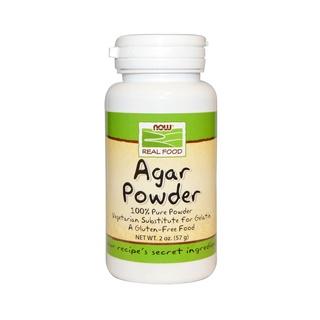 NOW Foods, Agar Pure Powder, Vegetarian Substitute for Gelatin ...