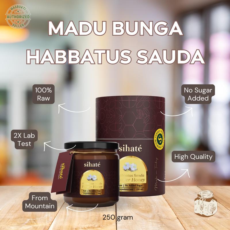 Sihate | Madu Bunga Habbatus Sauda | Nektar dari Bunga Habbatus ...