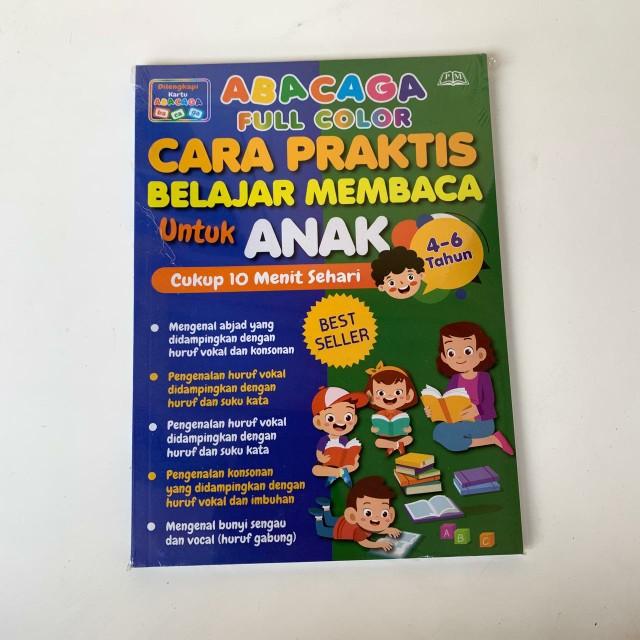 Buku Abacaga Cara Praktis Belajar Membaca untuk Anak Usia 3- - Shop ...