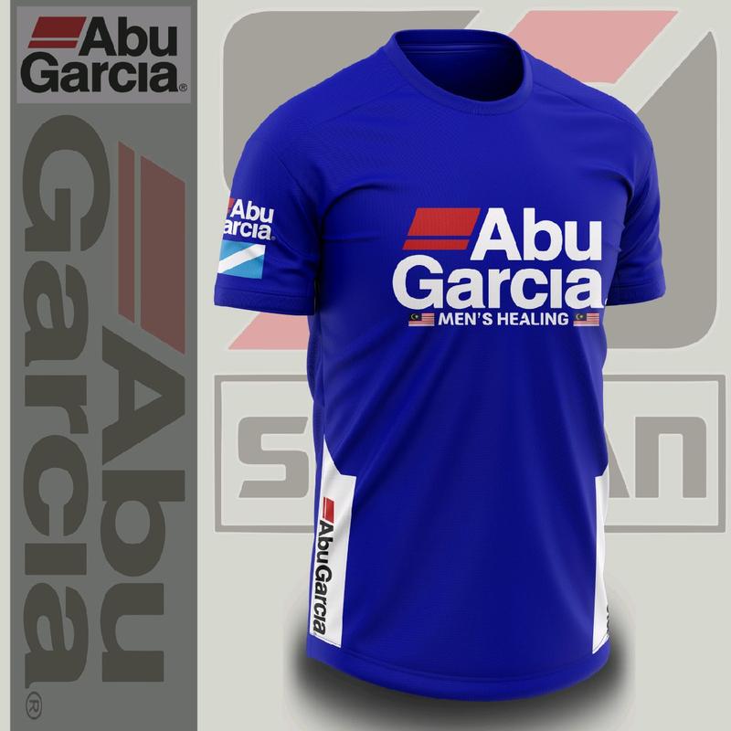 Baju Tshirt AbuGrcia Microfiber Eyelet Sport Outdoor Quick Dry - TikTok ...
