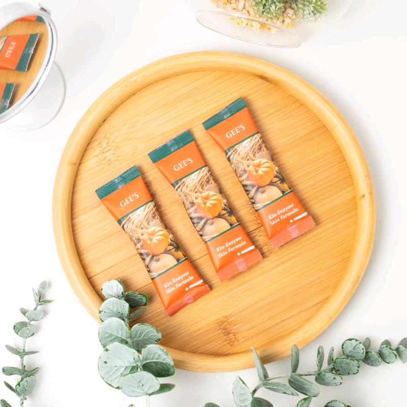 Gee's Kin-Enzyme Skin Formula Loose Sachets Face&Body Mask Trial ...