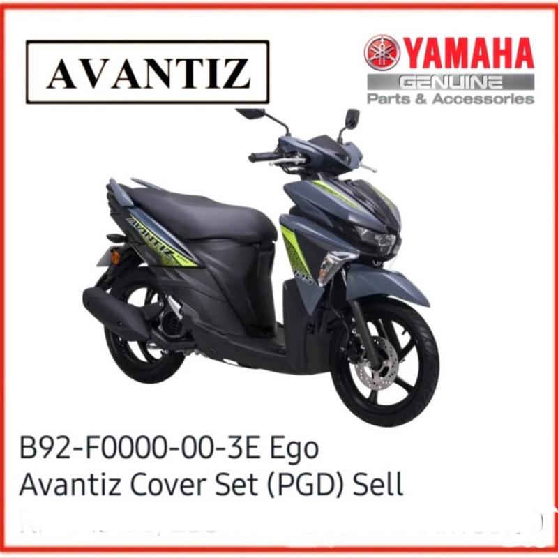 Body Cover Set Yamaha Scooter Ego Avantiz (PGD)+Stripe Original ...