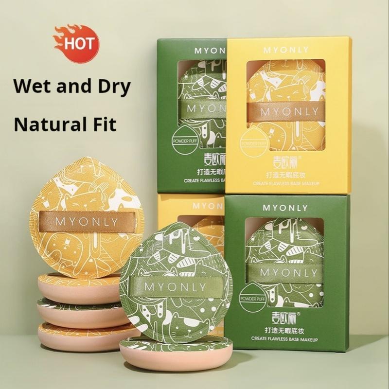 Wet and dry air cushion sponge, makeup puff, pressed powder, - TikTok ...