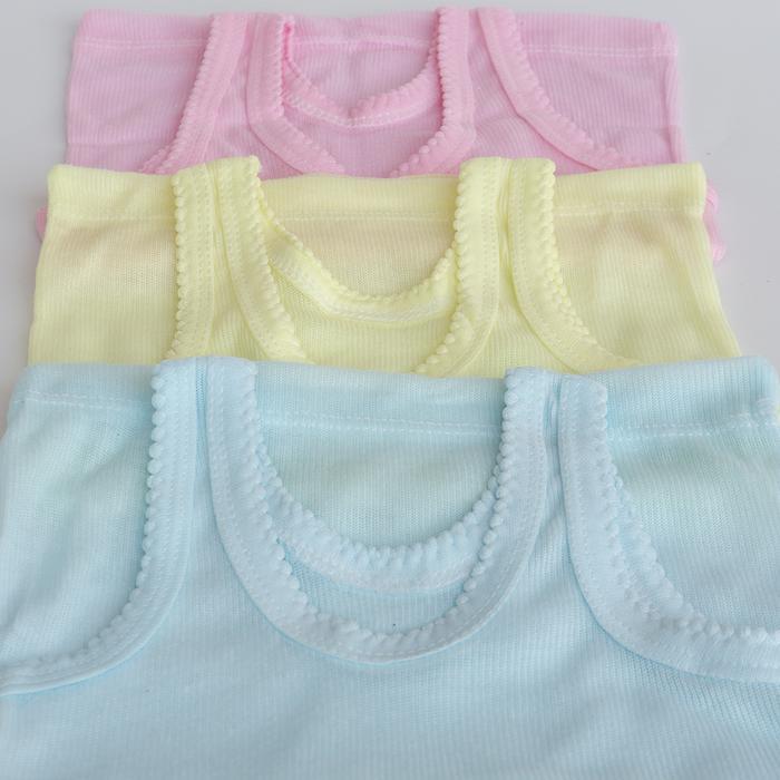 12Pcs Singlet Bayi Balita Dan Anak 1 Lusin Warna Dan Putih Lengkap ...