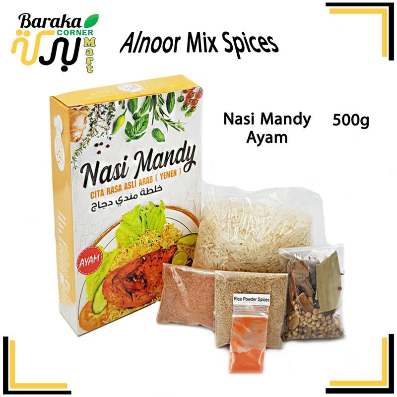 Rempah Nasi Arab Alnoor (Mandy Ayam / Mandy Kambing / Kabsah - TikTok ...