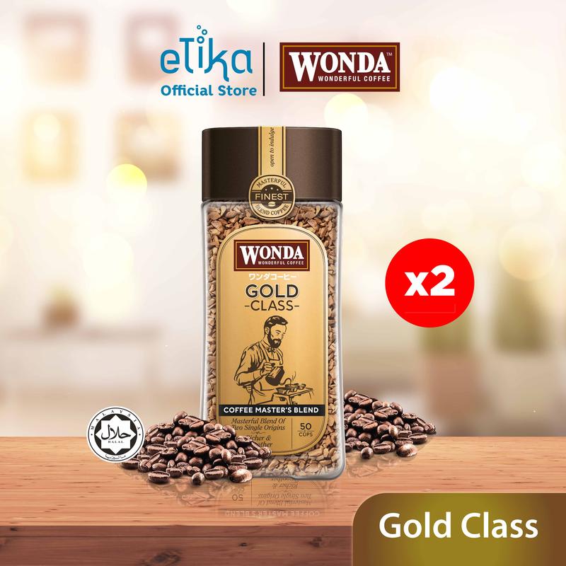 [BUNDLE OF 2] Wonda Instant Coffee Gold Jar 100g - Kopi Segera - TikTok ...