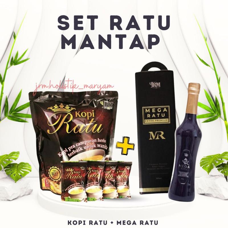 Set Ratu Mantap (Kopi Ratu + Mega Ratu) - TikTok Shop Malaysia